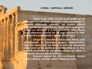 Atena prezentare proiect | PPT