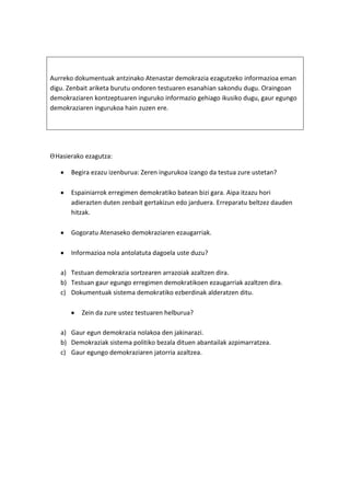Atenastar demokrazia.euskaraz | DOCX