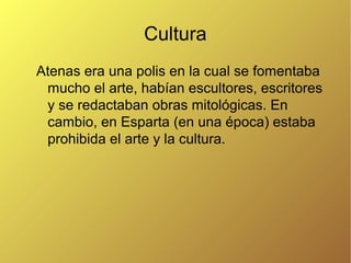 Comparación Atenas y Esparta | ODP