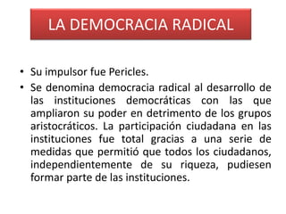 Atenas y la democracia | PPTX