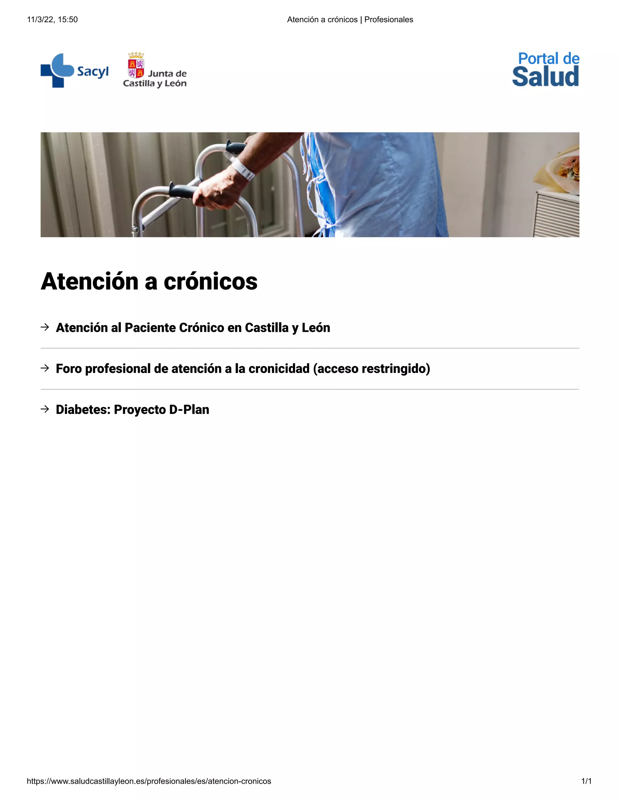 Atención a crónicos profesionales | PDF | Diabetes | Diseases and ...
