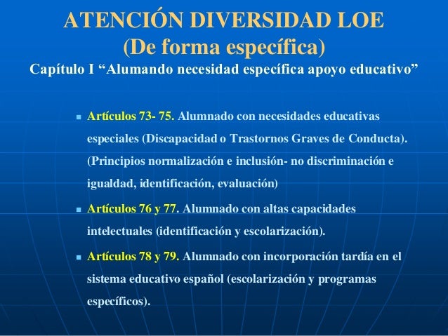 Atención a la Diversidad en la LOE..Educa.Primaria_ARAGON.pptx