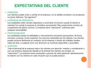 Atencion al cliente | PPTX