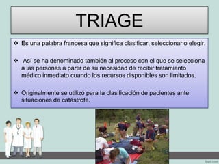 Atencion de urgencia | PPTX