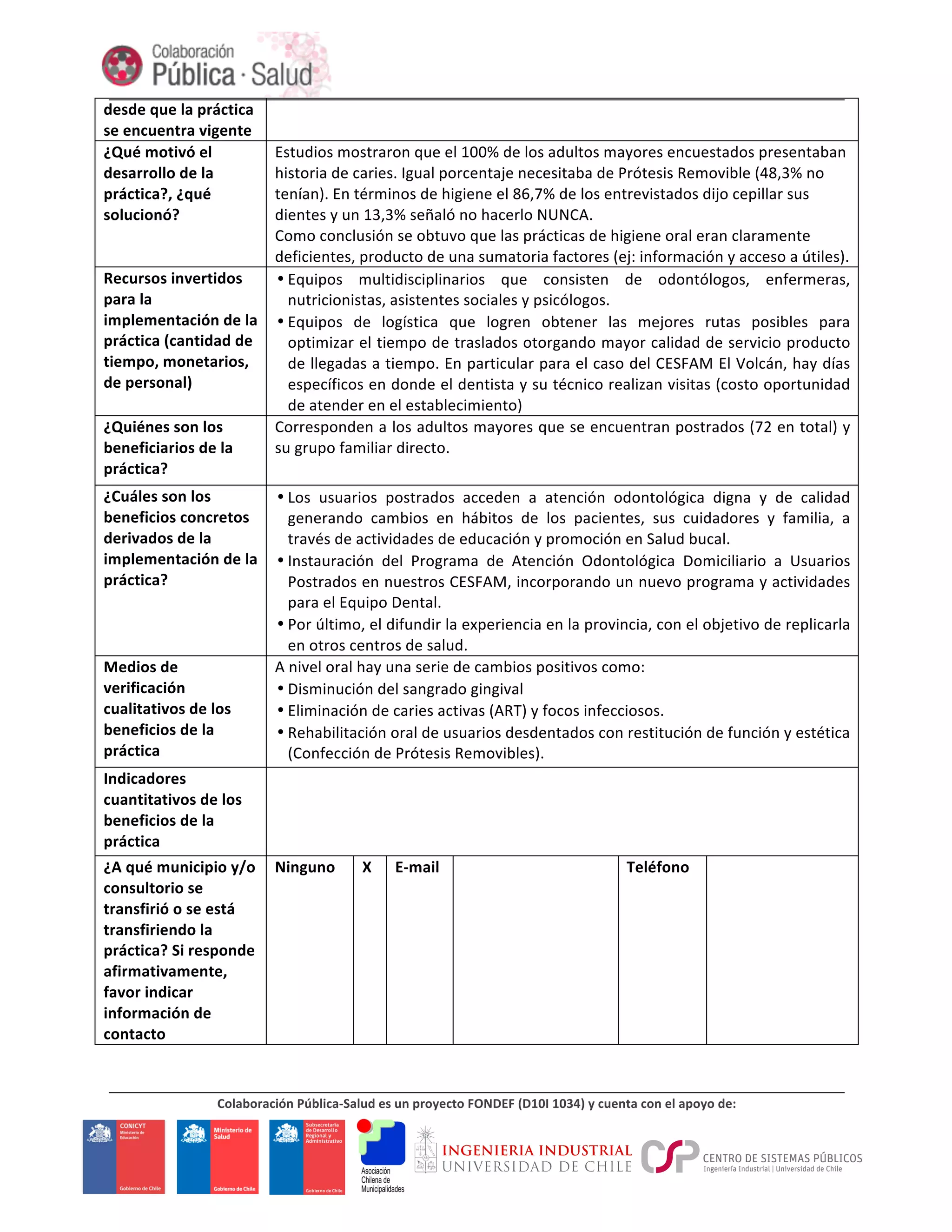 Atención odontológica a pacientes postrados | PDF