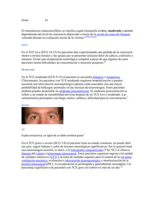 Atencion prehospitalaria en paciente de trauma y emergencia | DOCX