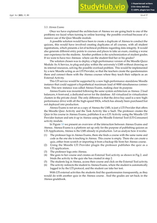 Atenea Exams, An IMS LTI Application To Solve Scalability Problems A Study Case | PDF