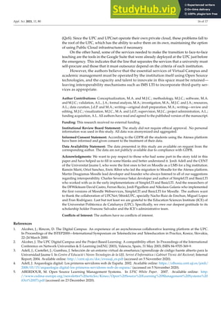 Atenea Exams, An IMS LTI Application To Solve Scalability Problems A Study Case | PDF