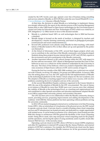 Atenea Exams, An IMS LTI Application To Solve Scalability Problems A ...