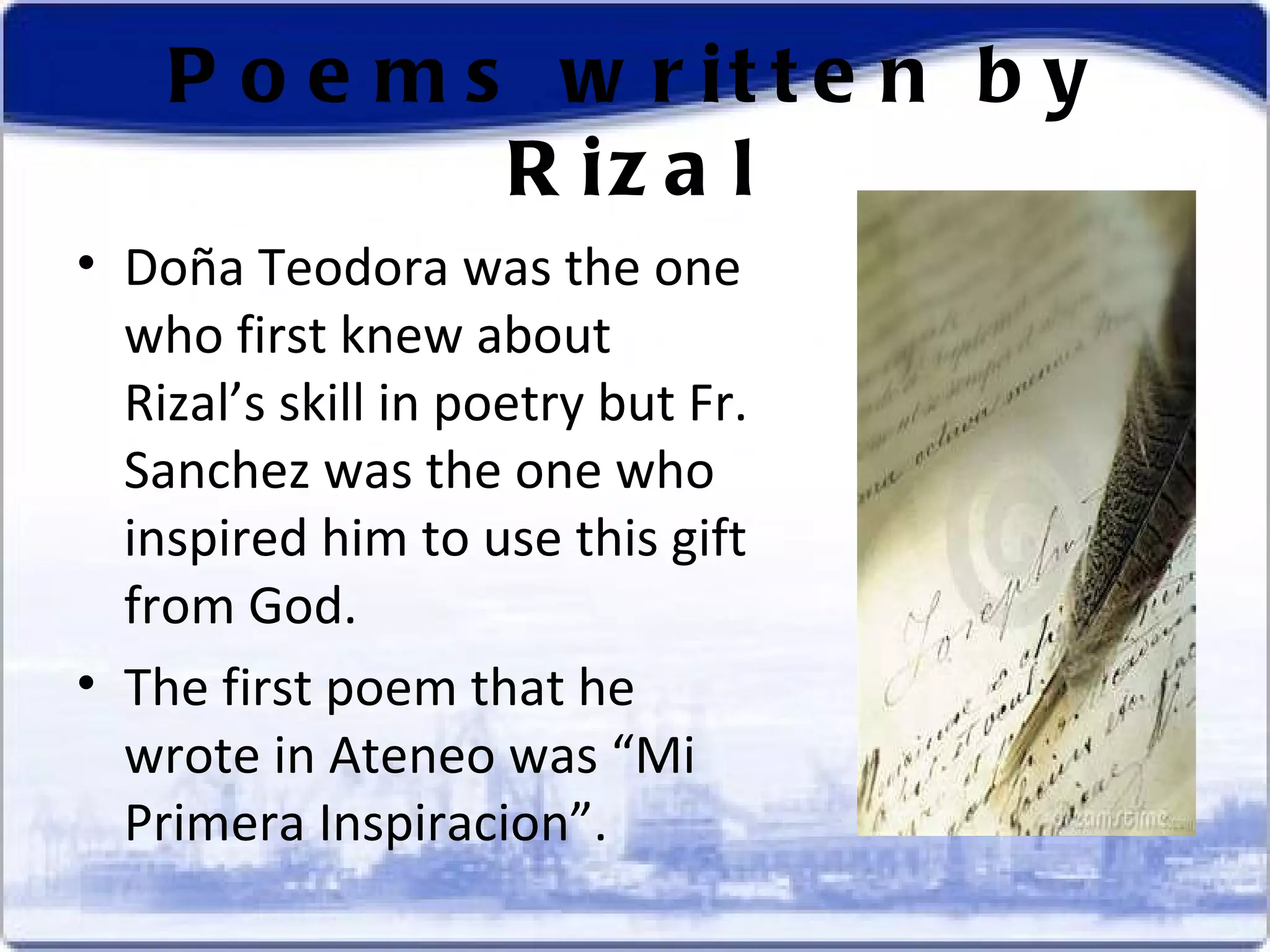 Rizal in Ateneo | PPT