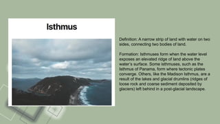 Land Forms Powerpoint Presentation in Social Studies | PPTX