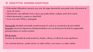 MASTITIS GRANULOMATOSA VS CANCER INFLAMATORIO DE MAMA | PDF