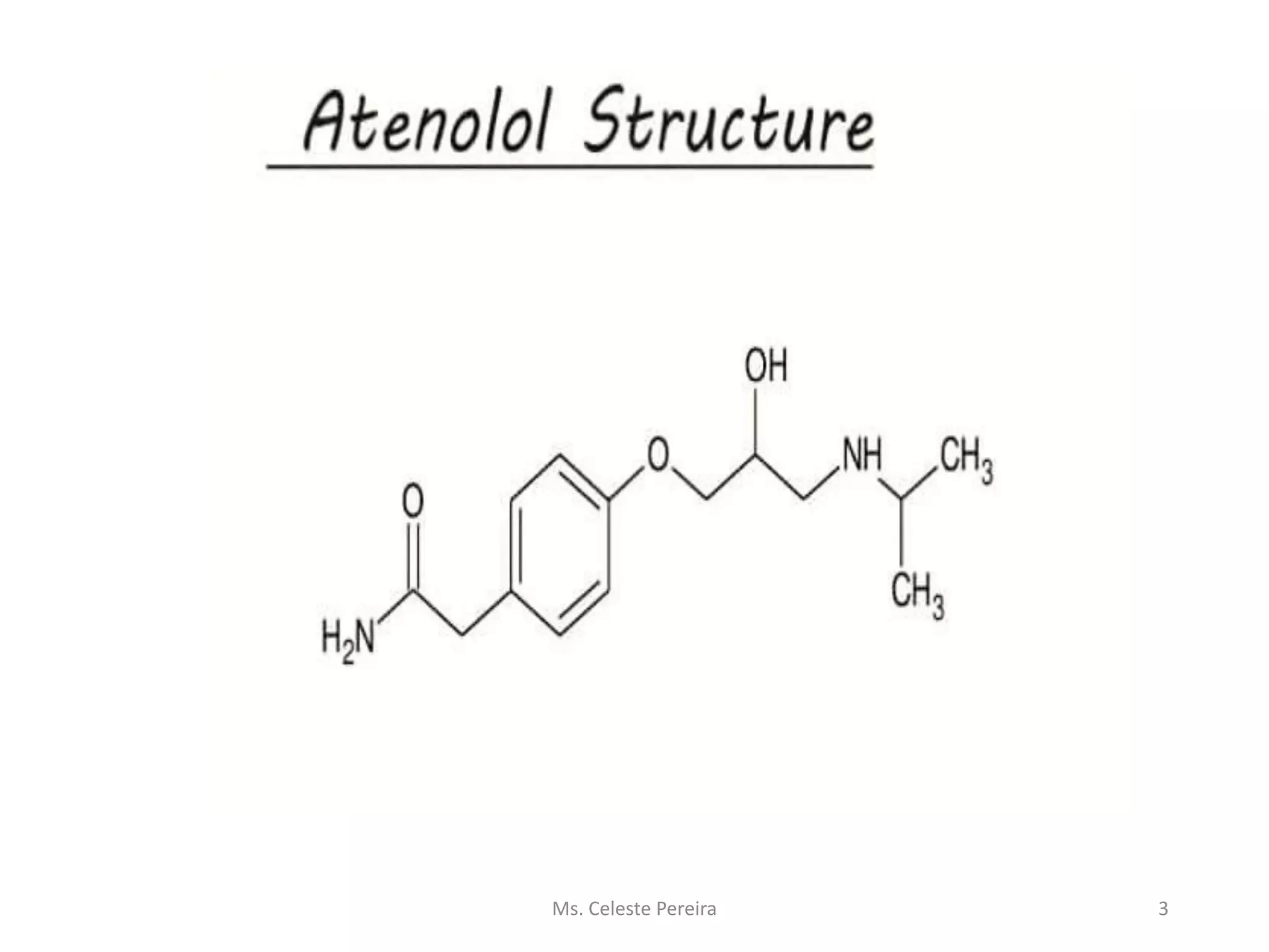 Atenolol Drug | PPTX