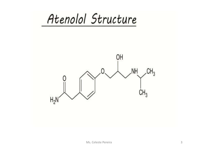 Atenolol Drug | PPTX