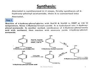 Atenolol Drug | PPTX