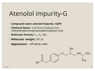 atenolol(drug) and its synthesis.pptx
