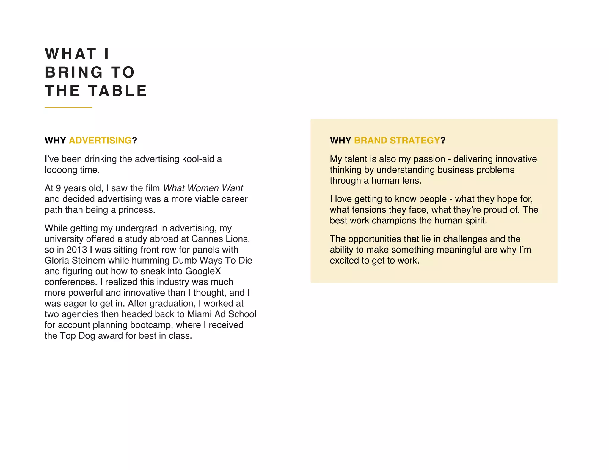 A Tension Seeker: Brand Strategy Portfolio | PDF