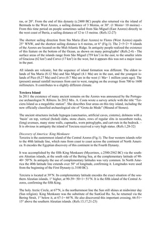 PREHISTORY OF AZORES (3600-1200 BC) | DOC
