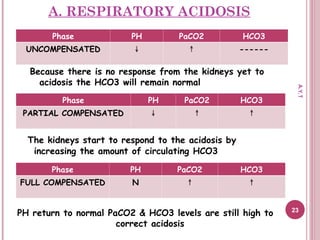 ATERIAL BLOOD GASES analysis and interpretations | PPT