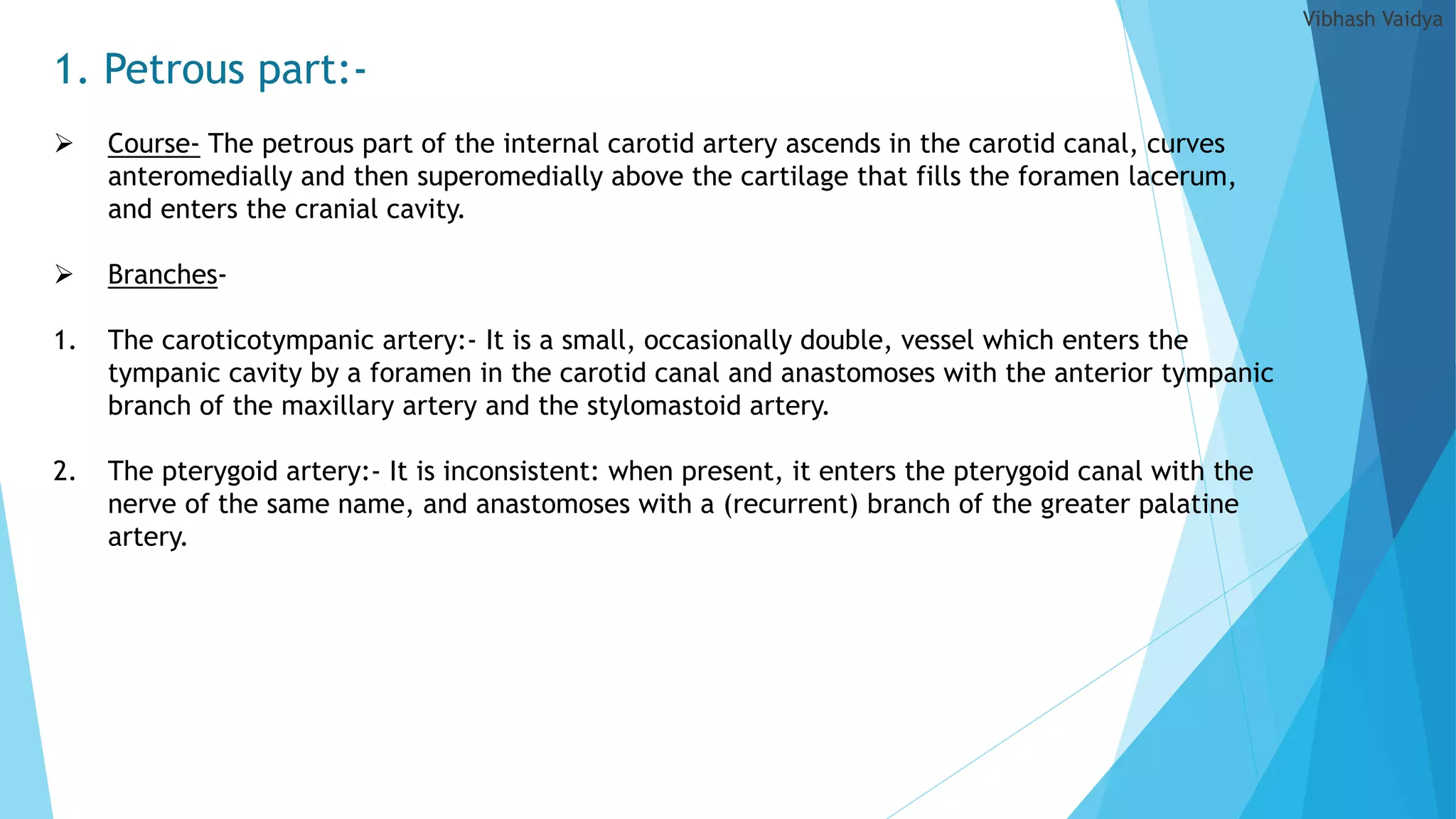 Blood supply of brain | PPTX