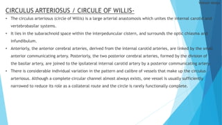 Blood supply of brain | PPTX
