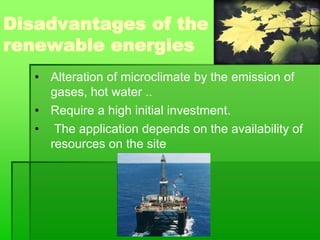 Aternative energies | PPT