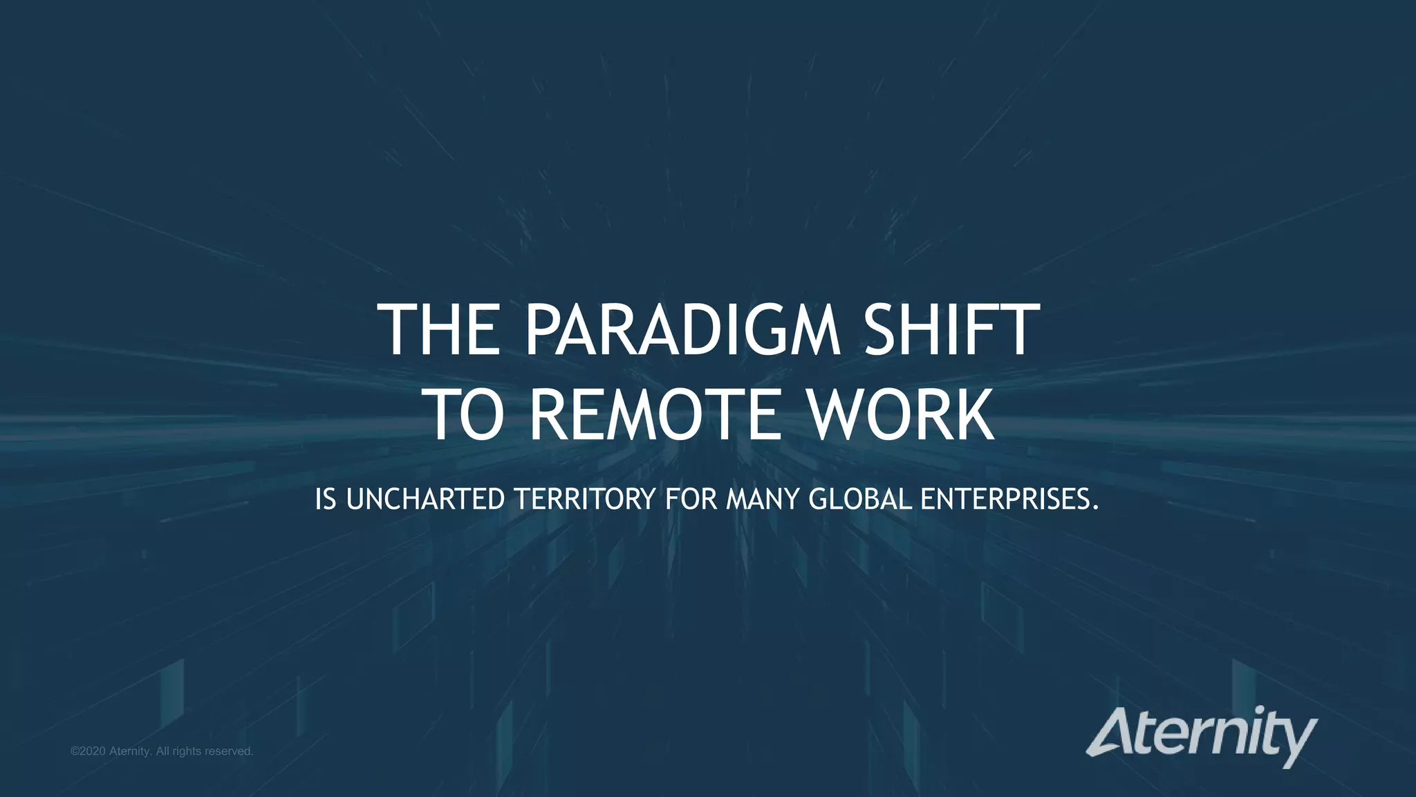 Aternity Remote Workforce Productivity and Employee Experience | PPTX