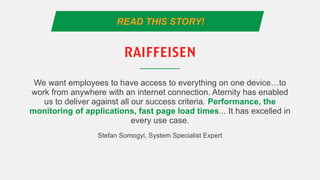 Aternity Remote Workforce Productivity and Employee Experience | PPTX