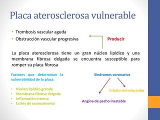 Aterosclerosis y factores de riesgo cardiovasculares | PPTX