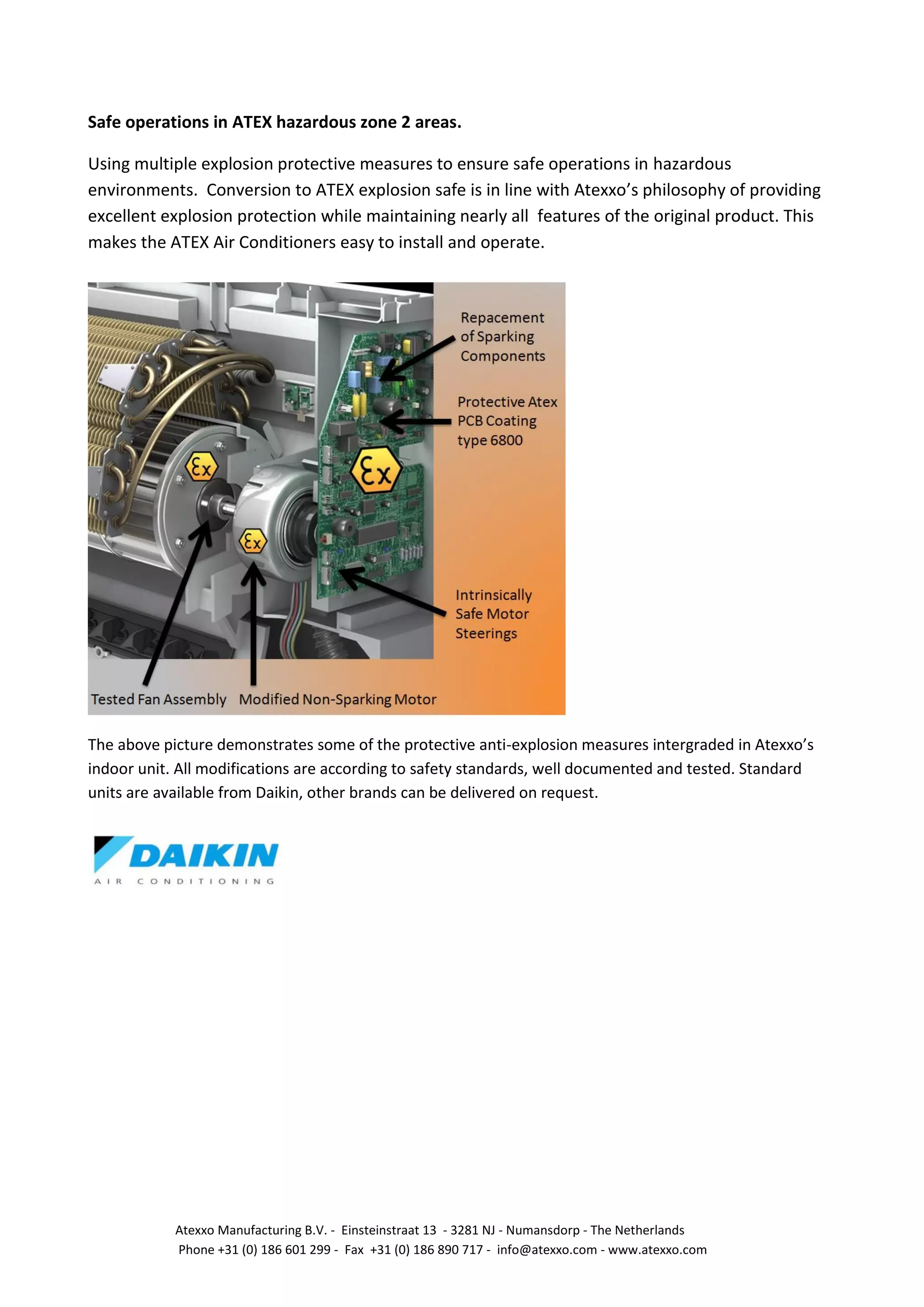 Atex airco-split-unit-ex | PDF
