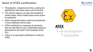 Valstat ® VR20X ATEX certified static charge eliminating bars | PDF