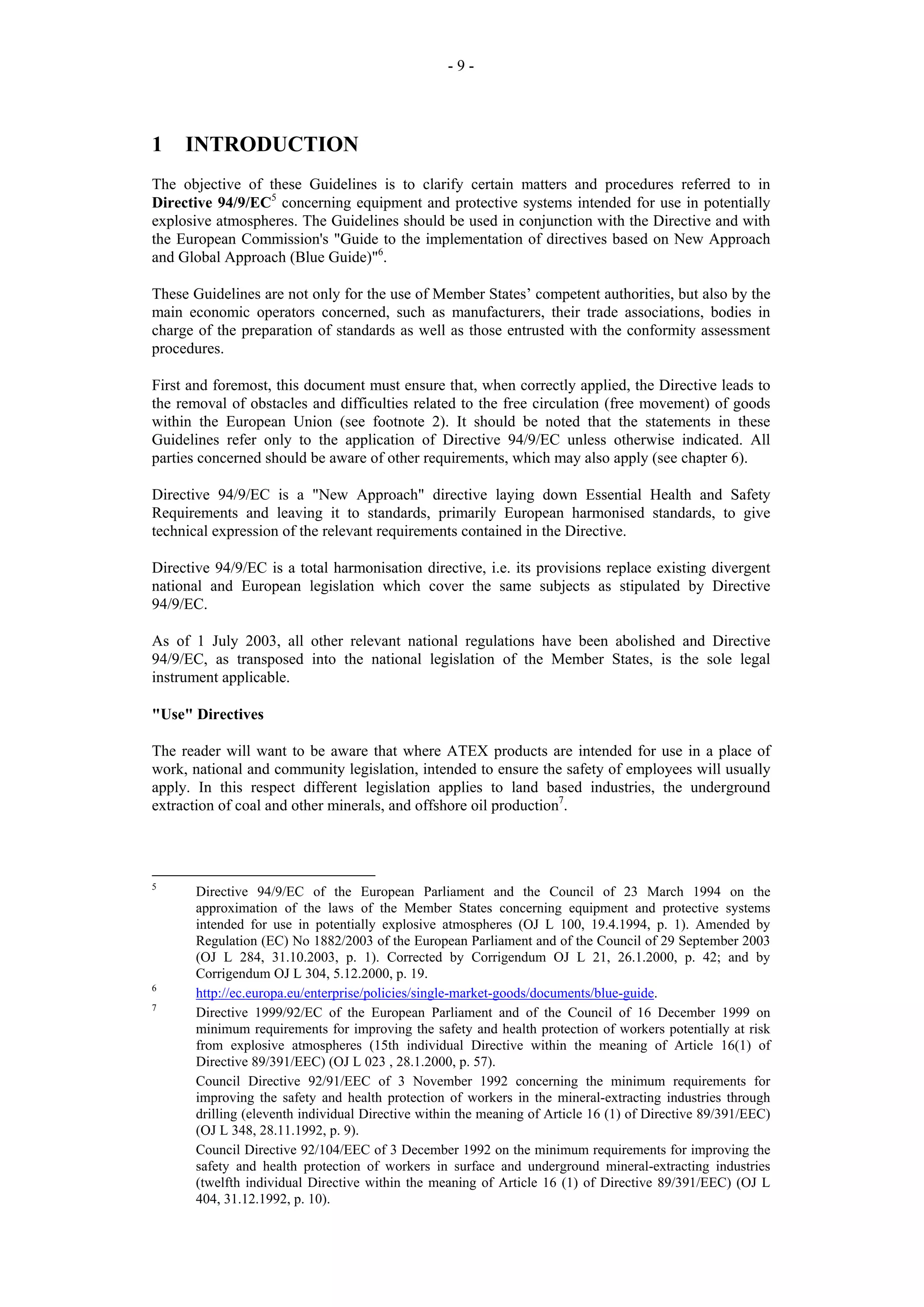 Atex guidelines en | PDF