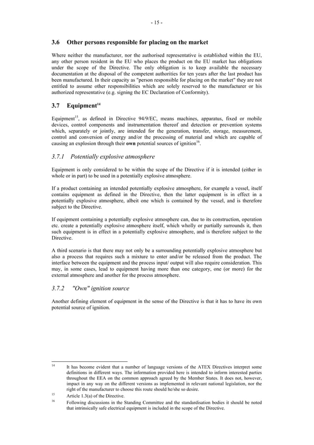 Atex guidelines en | PDF