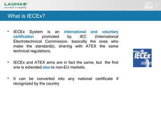 Weighing in a hazardous area (ATEX, IECEx, EAC Ex TR CU 012) | PPTX