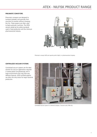 Nilfisk Industrial Vacuum Solutions - ATEX and safety | PDF