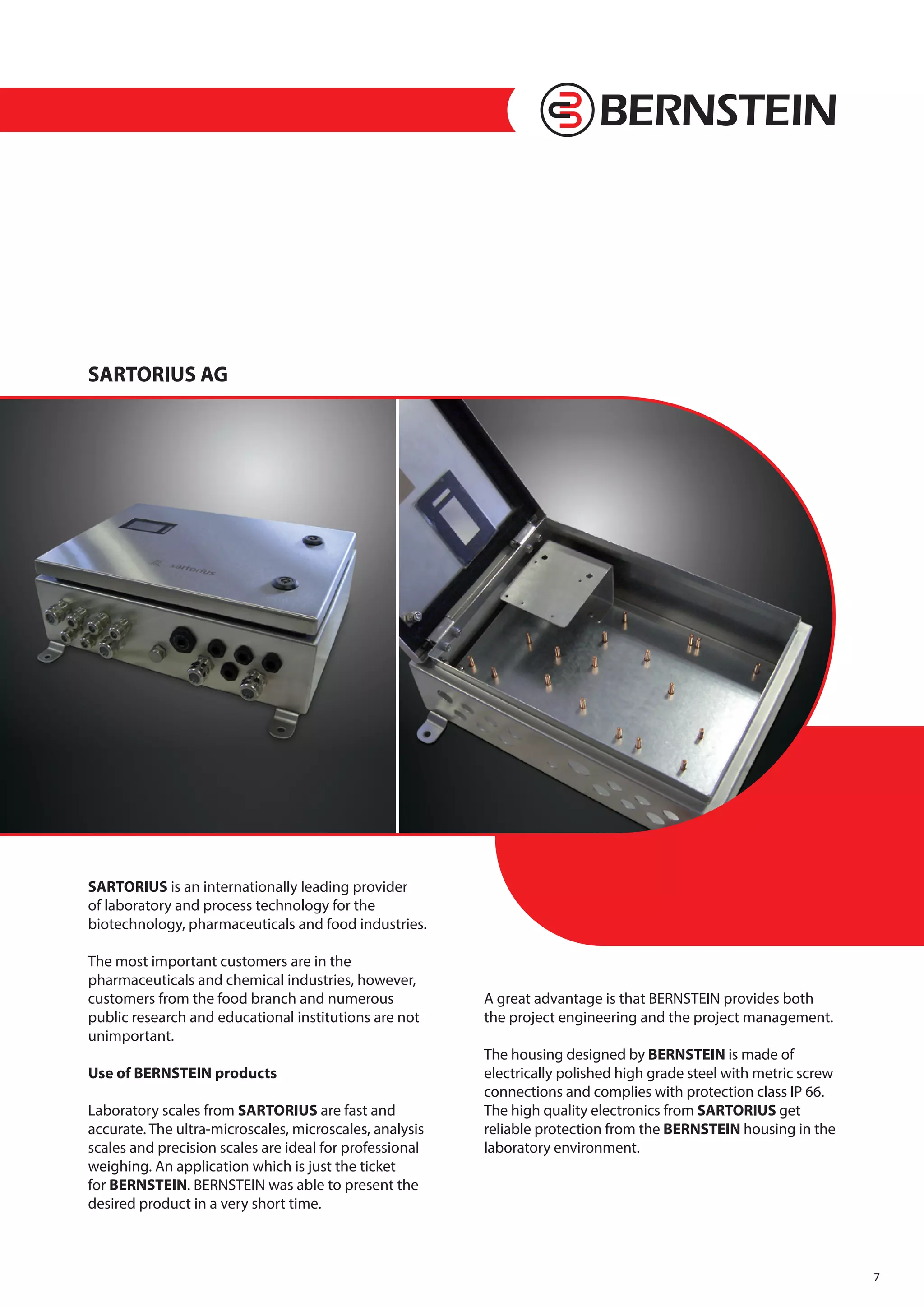 Bernstein Inductive Proximity Sensors, Capacitive Sensors, Ultrasonic ...