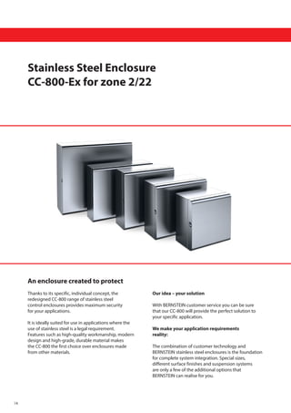 Bernstein Inductive Proximity Sensors, Capacitive Sensors, Ultrasonic ...