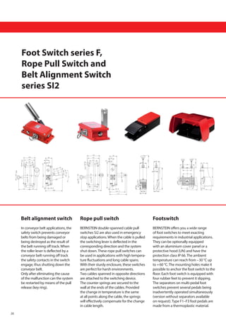 Bernstein Inductive Proximity Sensors, Capacitive Sensors, Ultrasonic ...