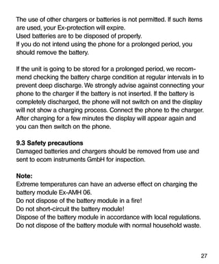 ATEX Mobile Phones - Hazardous Area (Zone 1 Zone 21) & Intrinsically ...