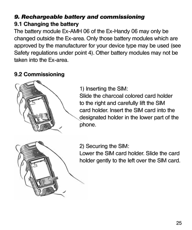 ATEX Mobile Phones - Hazardous Area (Zone 1 Zone 21) & Intrinsically ...