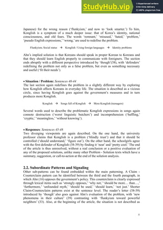 A Text Analysis Of A Newspaper Article About Konglish Taken From The ...