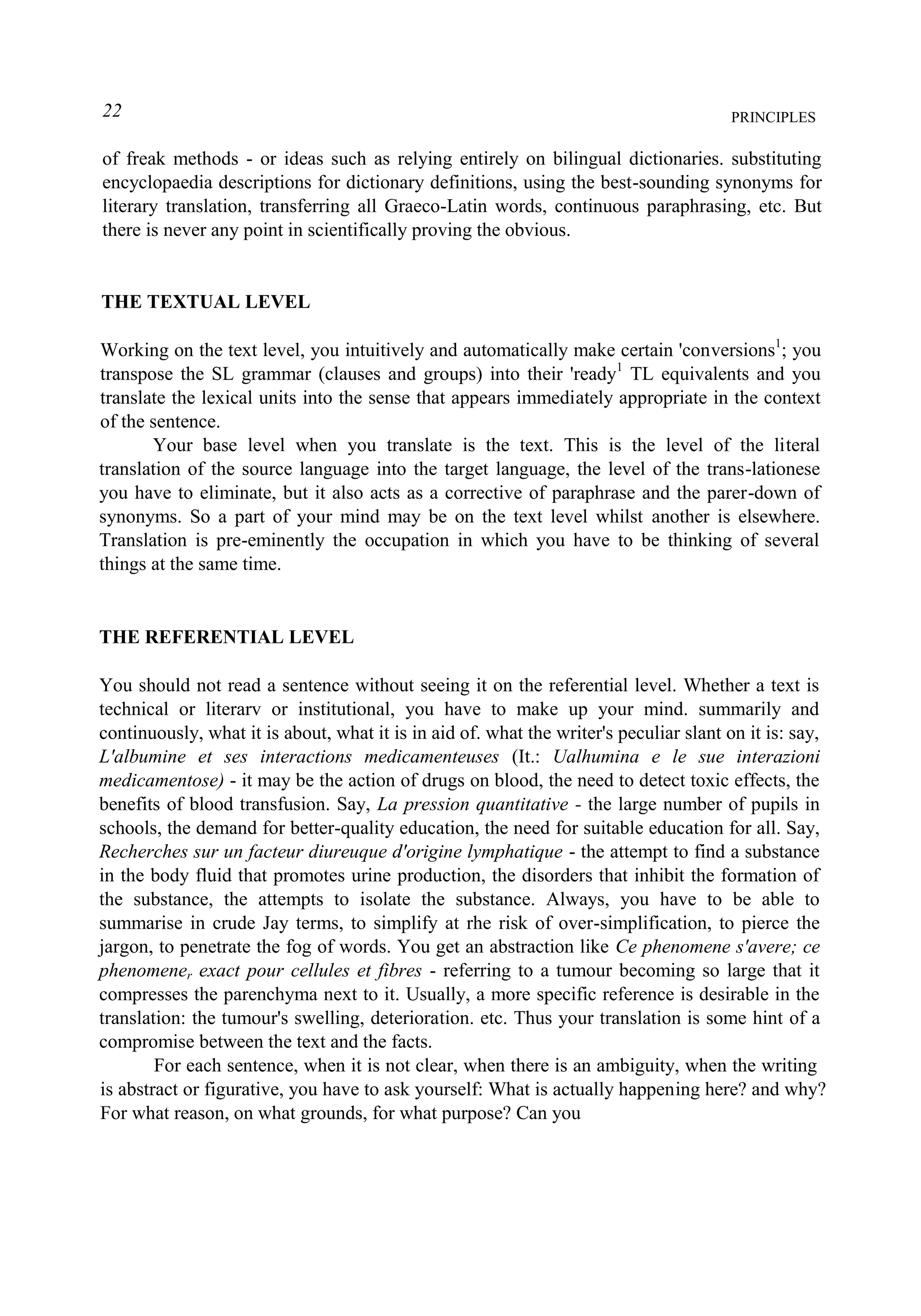 A textbook of translation by peter newmark | PDF