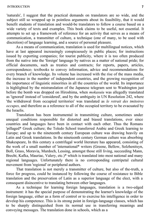 A textbook of translation by peter newmark | PDF