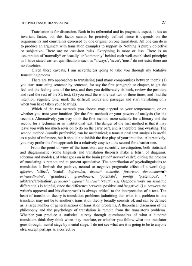 A textbook of translation by peter newmark | PDF