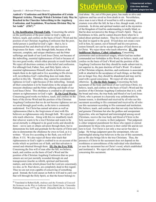 A Textual History Of The Development Of The Formula Of Concord | PDF