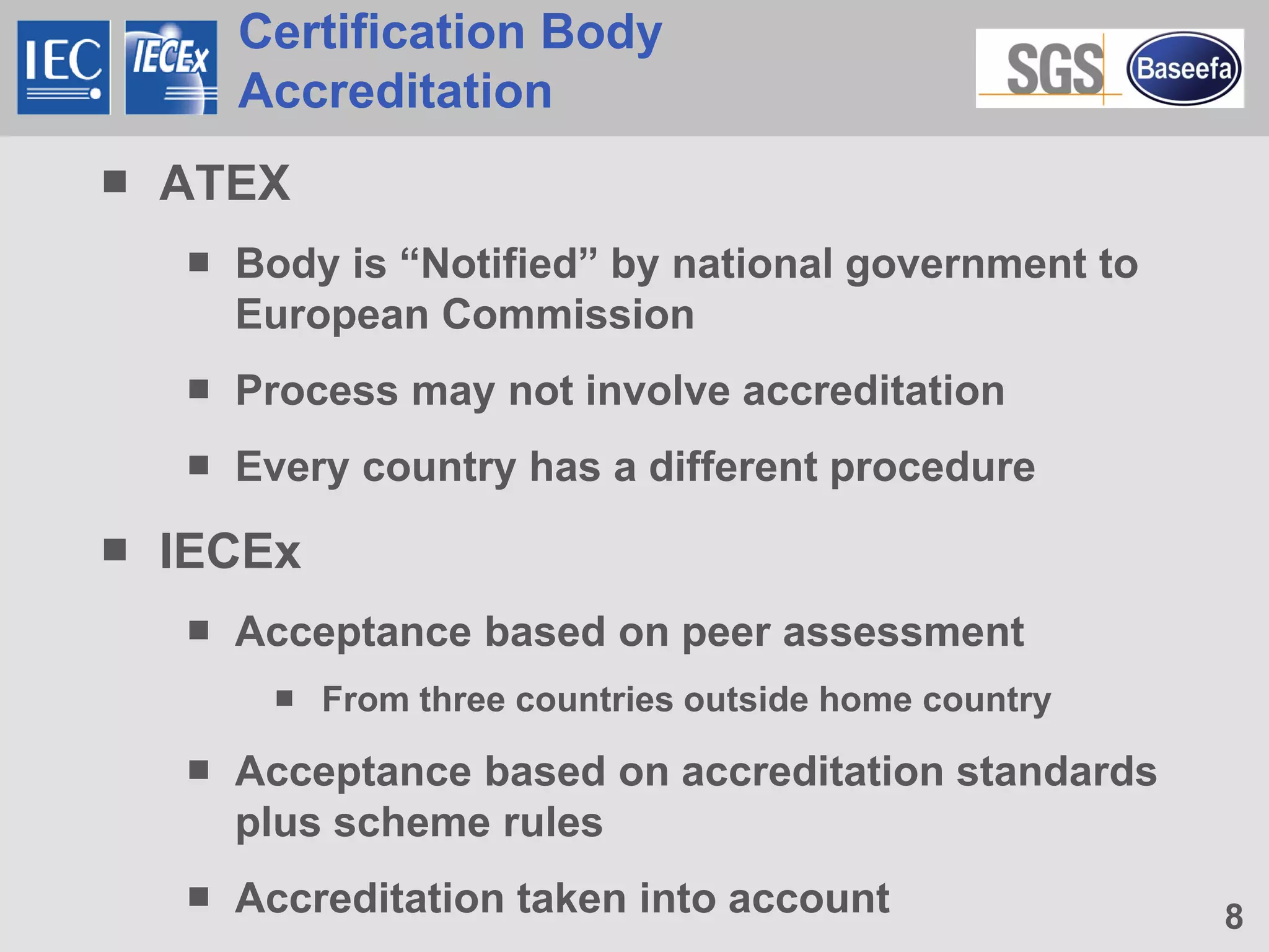 IECEx and ATEX (and other regional systems) | PDF