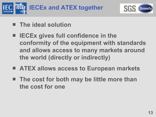 IECEx and ATEX (and other regional systems) | PDF