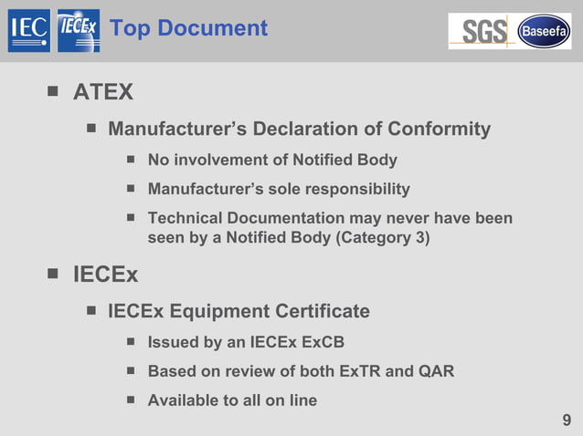 IECEx and ATEX (and other regional systems) | PDF