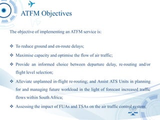 ATFM Presentation for the purpose of air traffic control | PDF