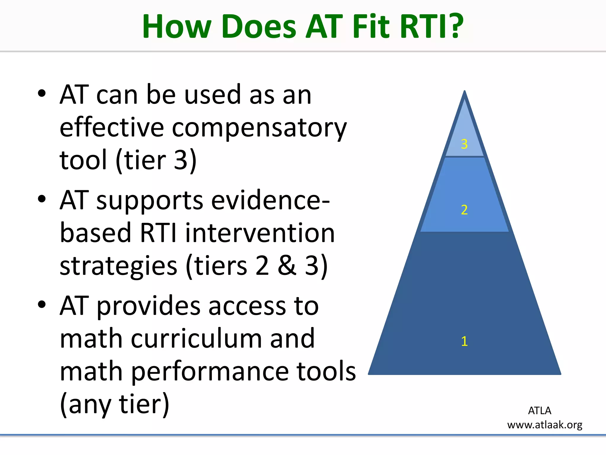 Assistive Technology for Math | PPTX